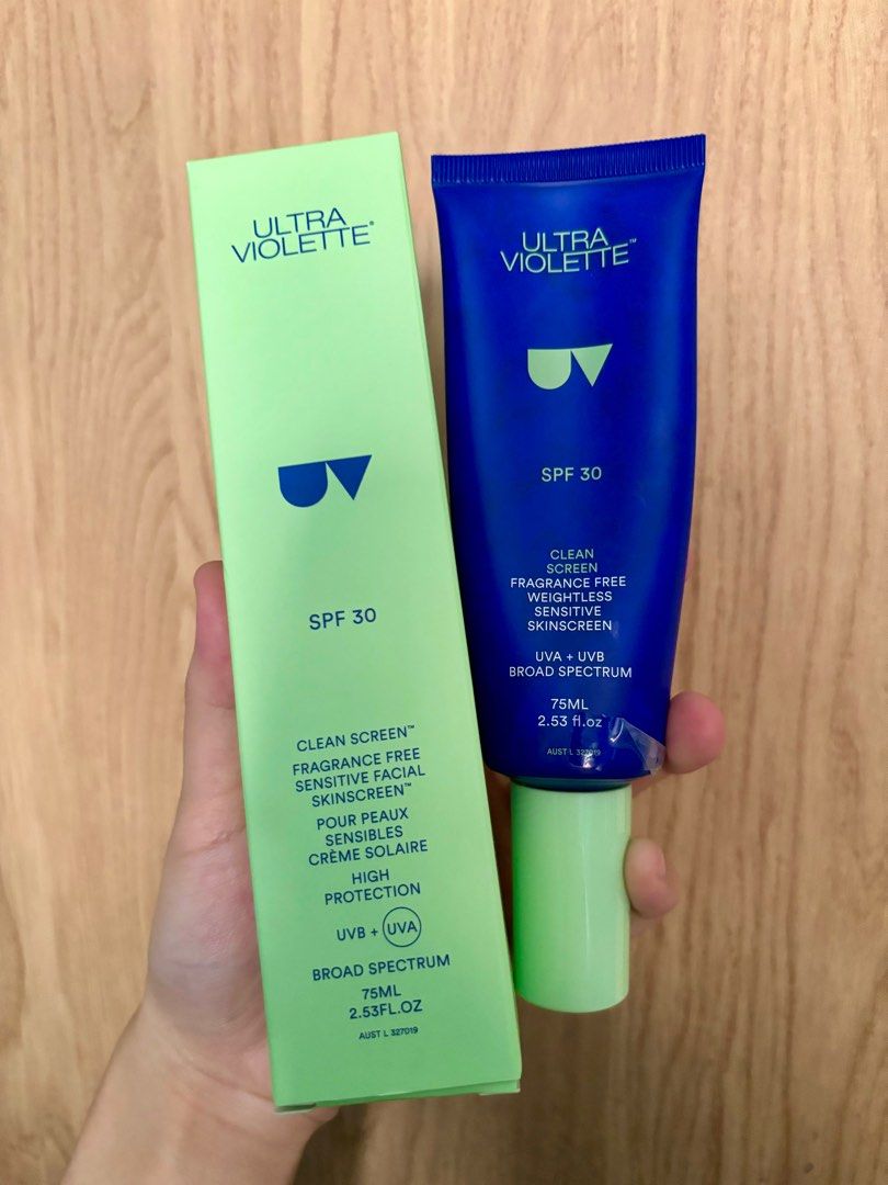 Ultra Violette Clean Screen SPF30 Fragance Free Weightless Gel ...