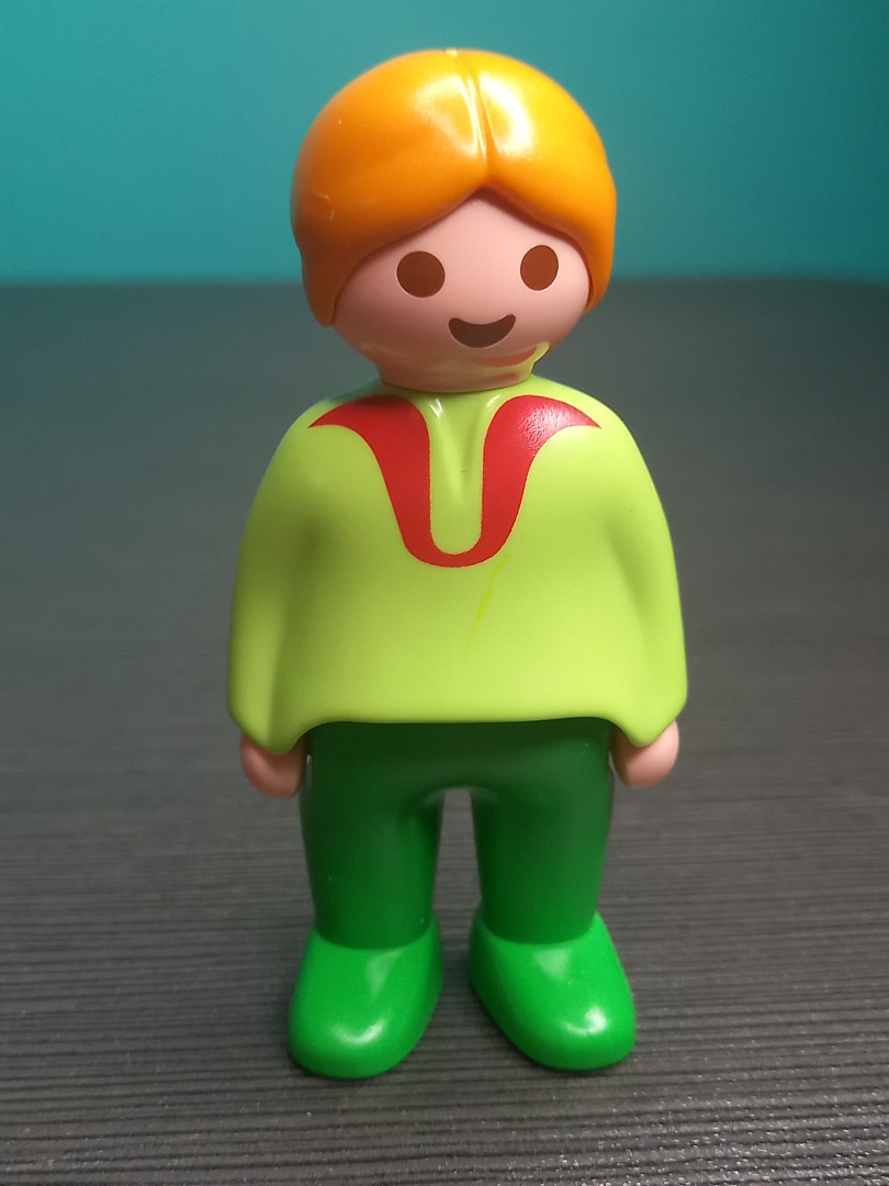Vintage 1990 Playmobil Geobra Grandma In Green Outfit Figure 2.5 ...