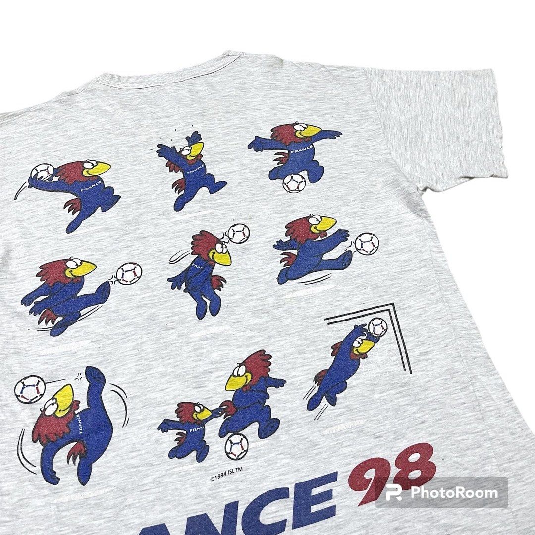 Vintage Fifa World Cup 98 France, Men's Fashion, Tops & Sets, Tshirts & Polo Shirts on Carousell
