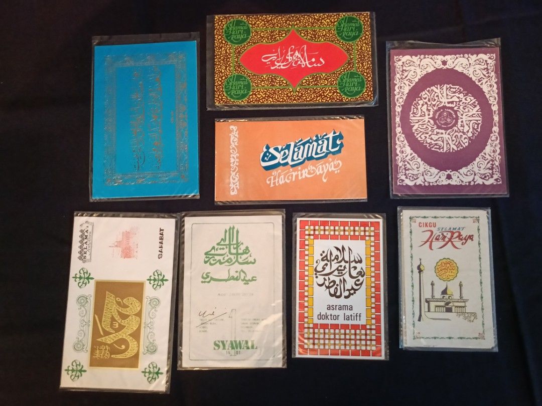 Vintage Kad Raya 1970-90s, Hobbies & Toys, Collectibles & Memorabilia ...