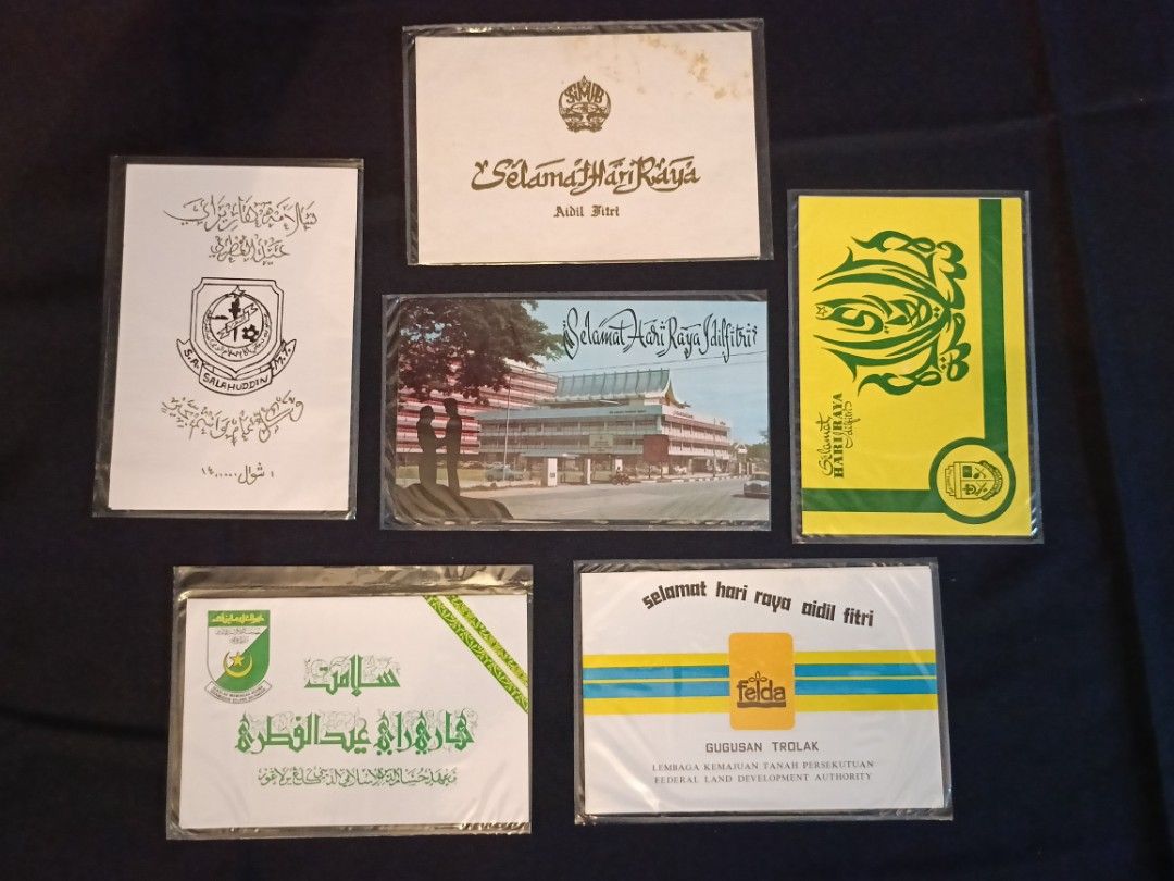 Vintage Kad Raya 1970-90s, Hobbies & Toys, Collectibles & Memorabilia ...