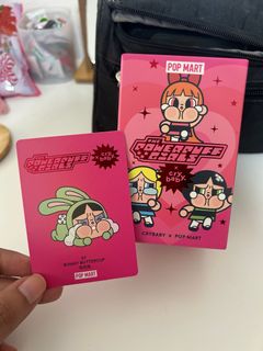 CRY BABY THE POWERPUFF GIRLS POPMART / FULL SET / SINGLE BLIND BOX ABLE ...