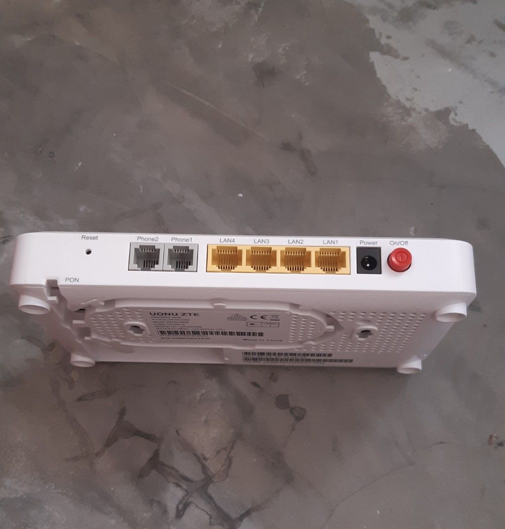 ZTE ZXHN F620 INTERNET MODEM, Computers & Tech, Parts & Accessories ...