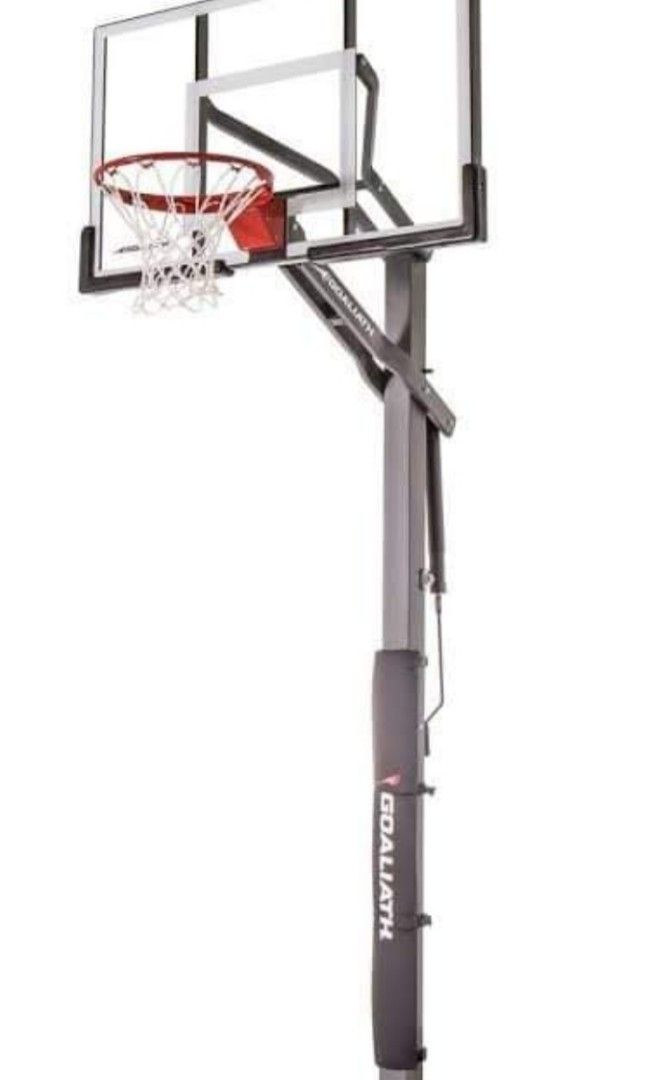 54" BASKETBALL IN GROUND SYSTEM. GOLIATH, Sports Equipment, Other ...