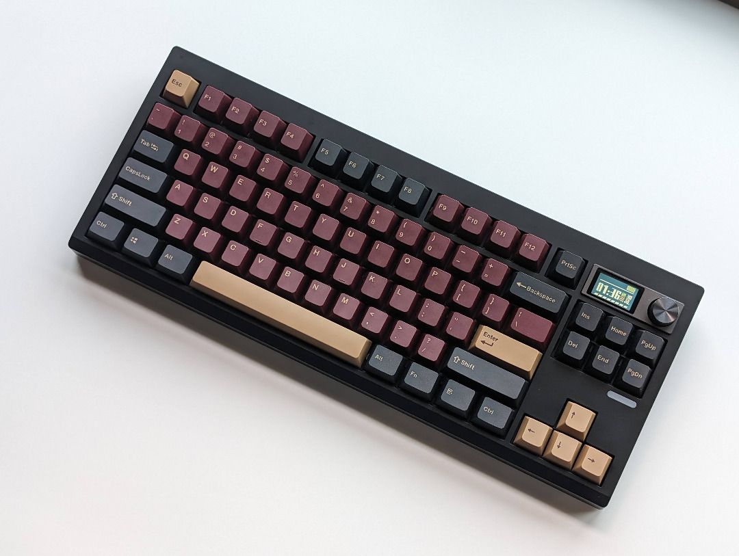 80% TKL Custom Mechanical Keyboard (RedSamurai0203) - Fully Modded Tri Mode, Computers & Tech ...