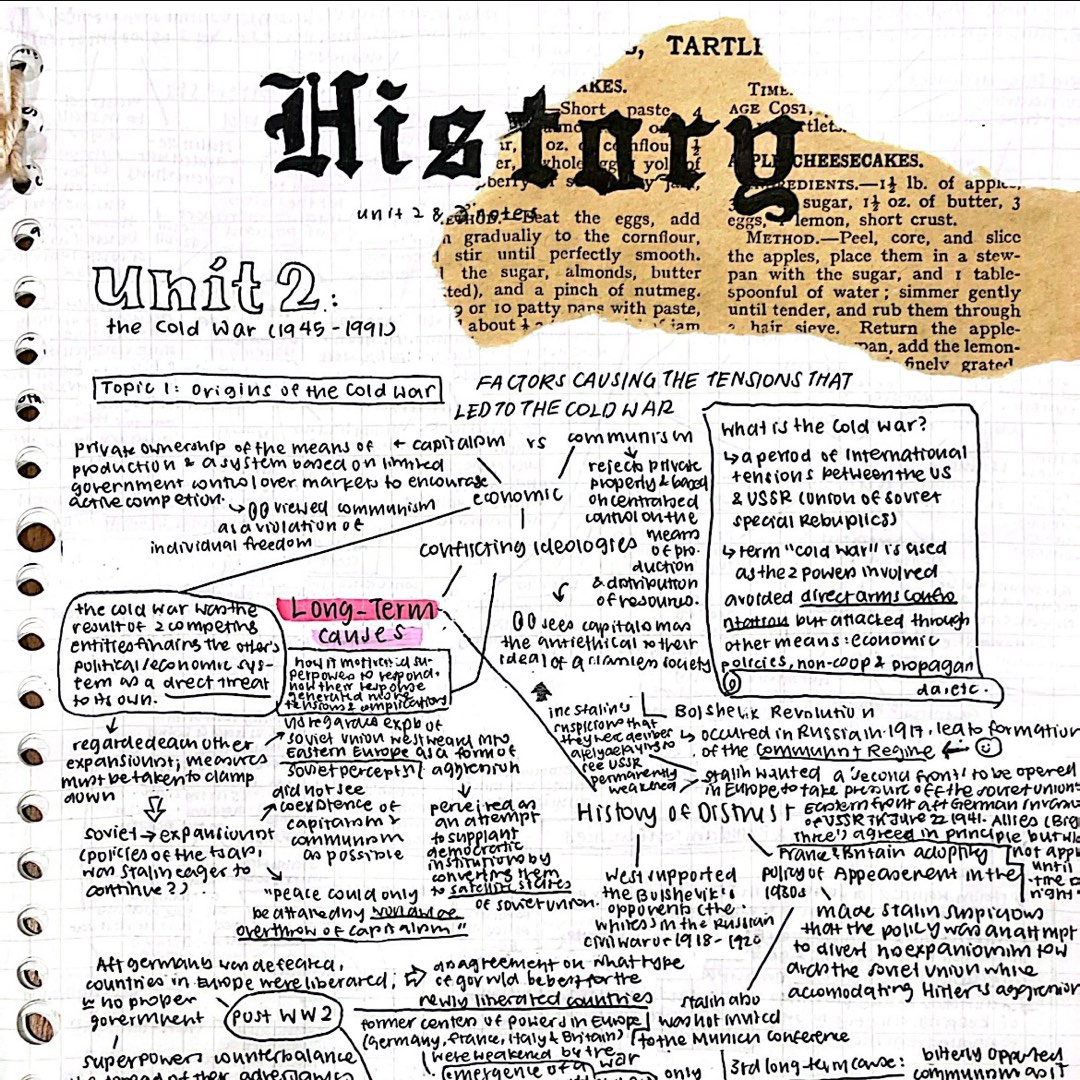 💯 BEST!! RAFFLES Girls School HANDWRITTEN 📝 HISTORY NOTES SEC 4 for IP ...