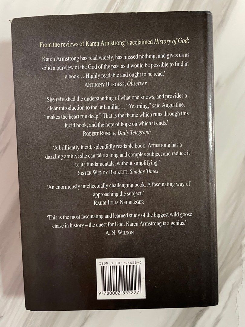 A History of Jerusalem by Karen Armstrong, Hobbies & Toys, Books ...