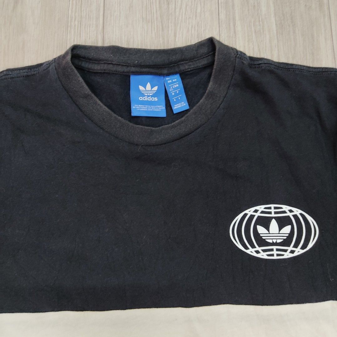 Adidas Worldwide Kain Sambung T-shirt, Men's Fashion, Tops & Sets ...