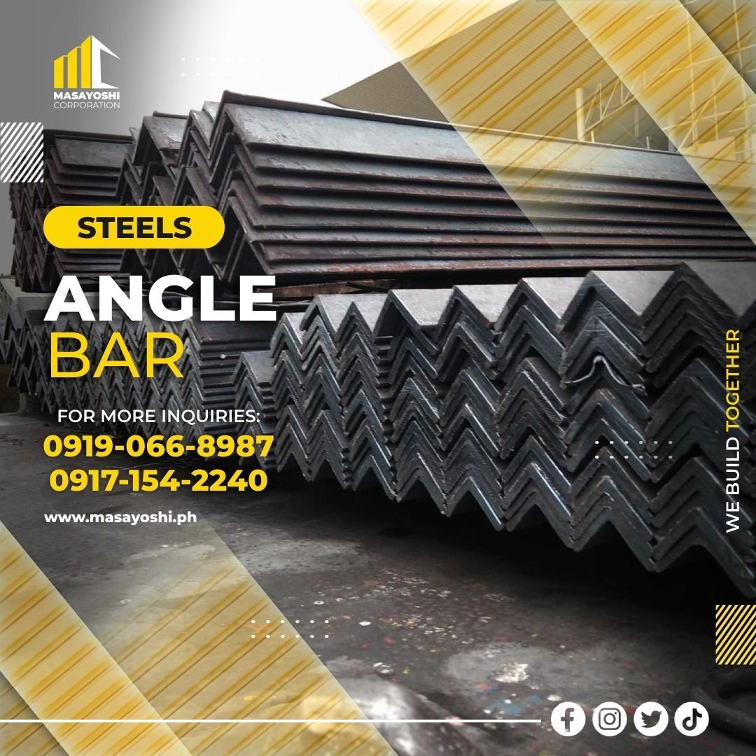 Angle Bar 3/16 x 1 ( 2.5mm ) | L - Bracket | Steel | L - Profile ...