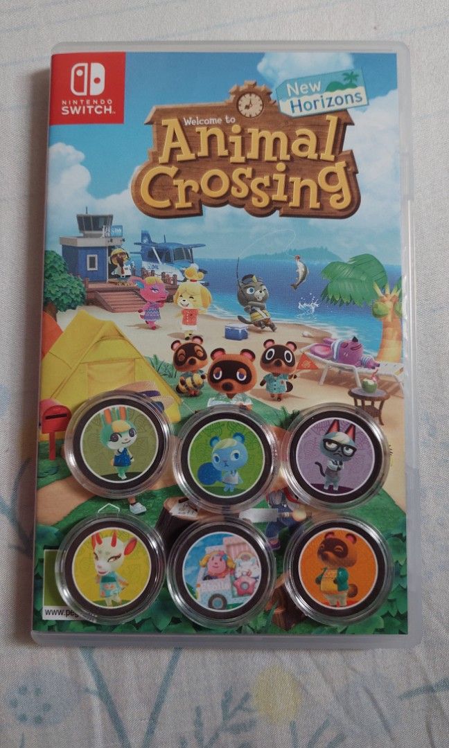 Animal Crossing New Horizons with Amiibo Chips for Villagers, Video ...