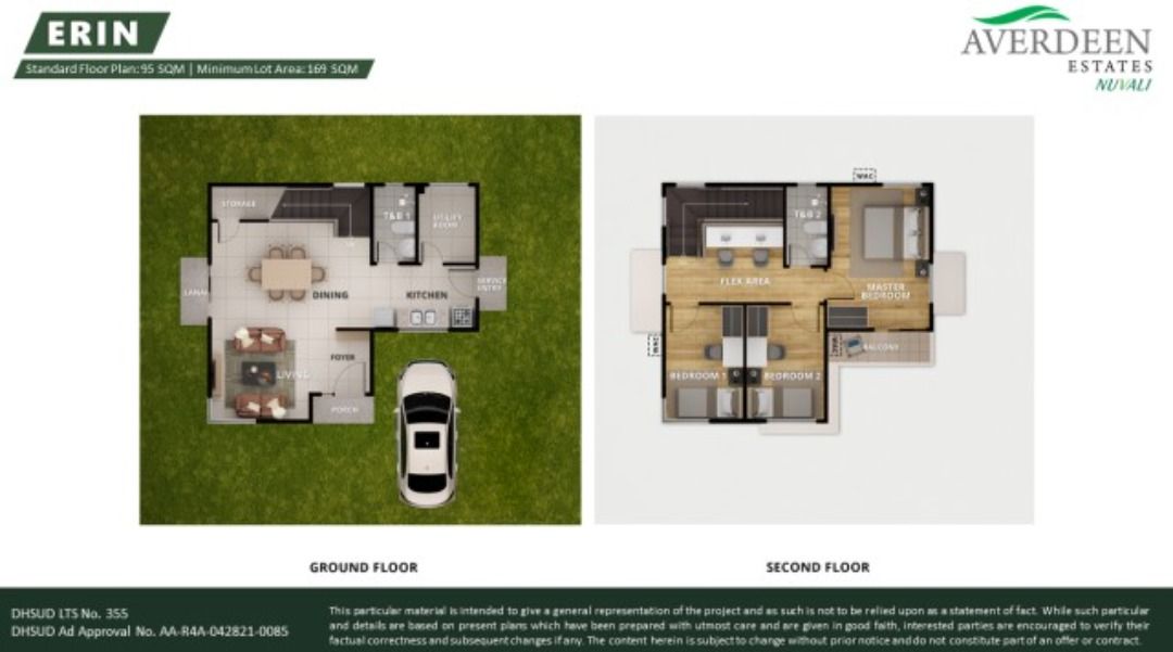 Averdeen Estate Nuvali - ERIN Model House and Lot in Laguna, Property ...