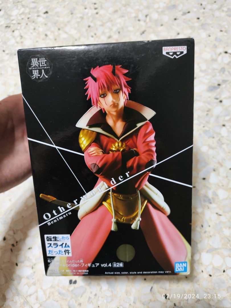 Banpresto Tensura Otherworlder Benimaru Anime Figure Figurine Statue ...
