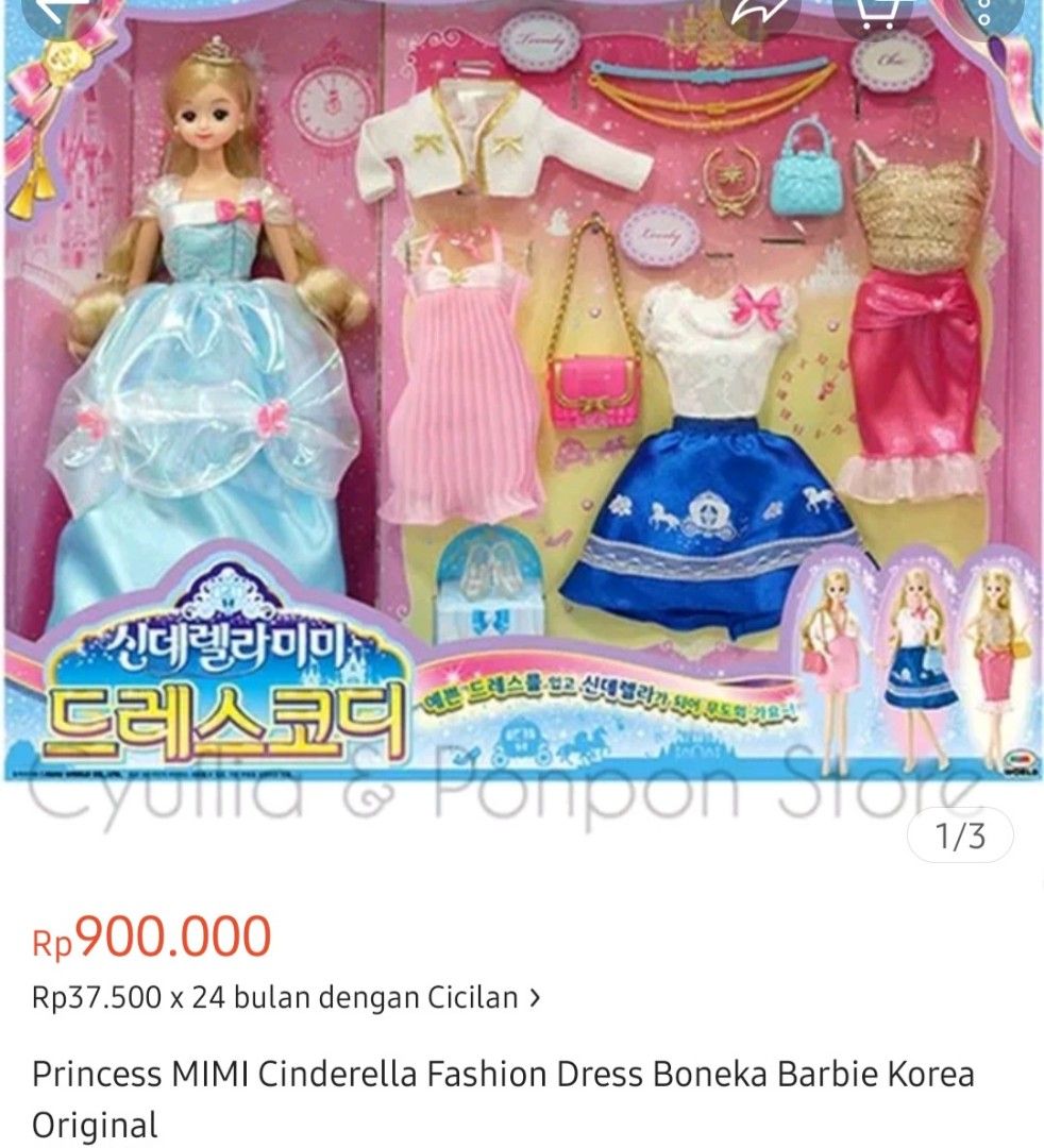 Barbie Korea Mimi World doll rare kapan lagi dapat yang full set ...