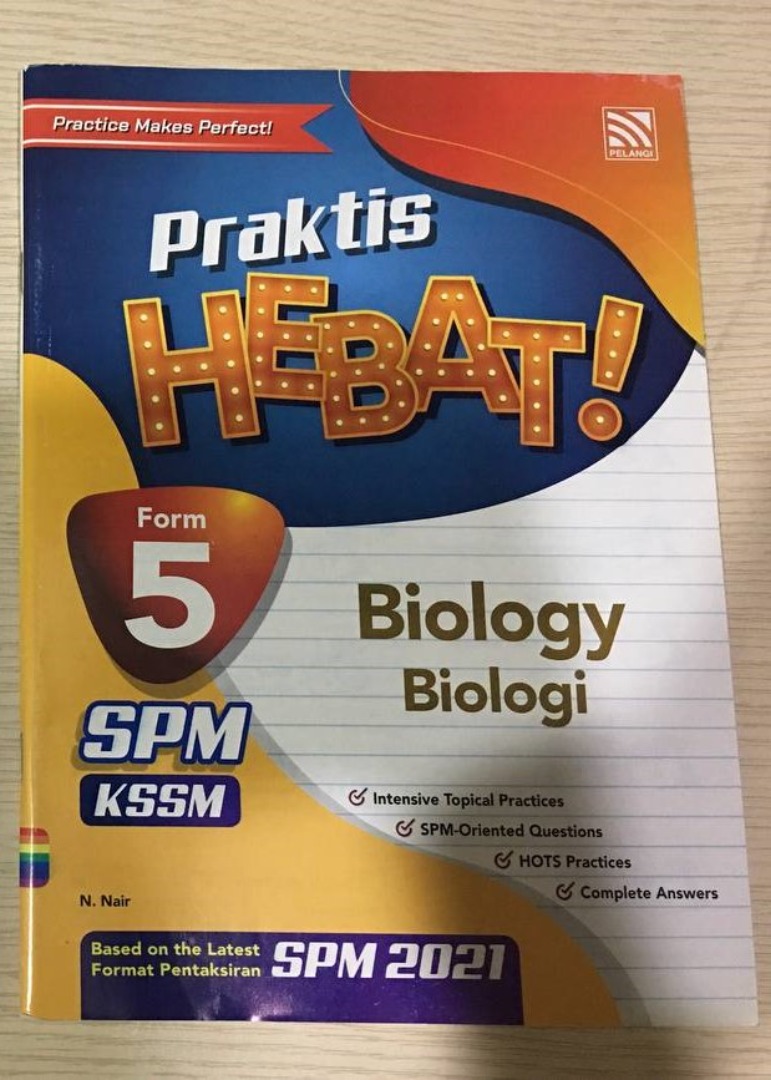 BIOLOGY FORM 5 ACTIVITY BOOK, Hobbies & Toys, Books & Magazines ...