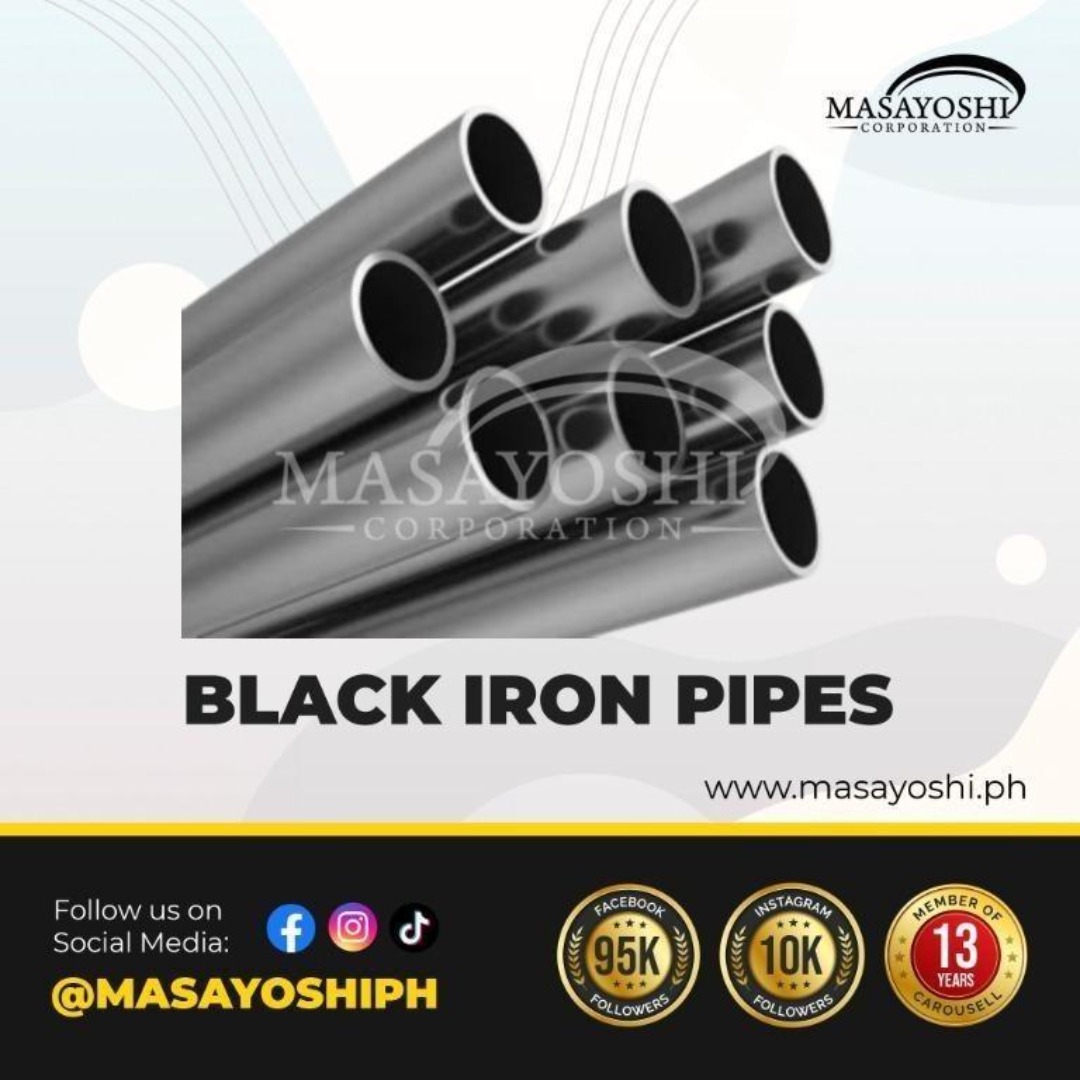 Black Iron Pipes 3", BI Pipes Schedule 20, Steel Pipe, Fence Tube, B.I ...