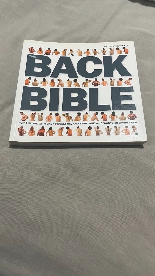 Book - The Back Bible, Hobbies & Toys, Books & Magazines, Textbooks on ...