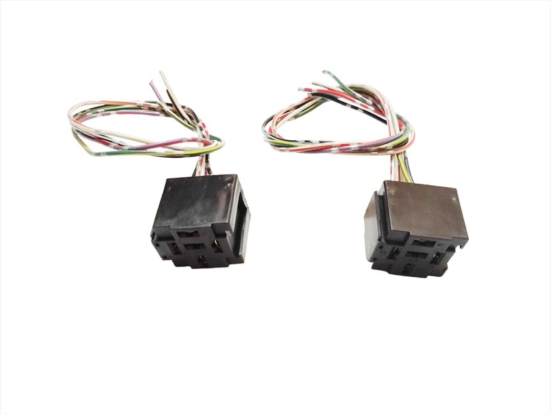 BOSCH RELAY SOCKET with WIRES 4-PIN 5-PIN 12V SPDT, BEST FOR MOTORCYCLE ...