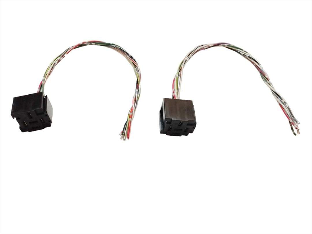 BOSCH RELAY SOCKET with WIRES 4-PIN 5-PIN 12V SPDT, BEST FOR MOTORCYCLE ...