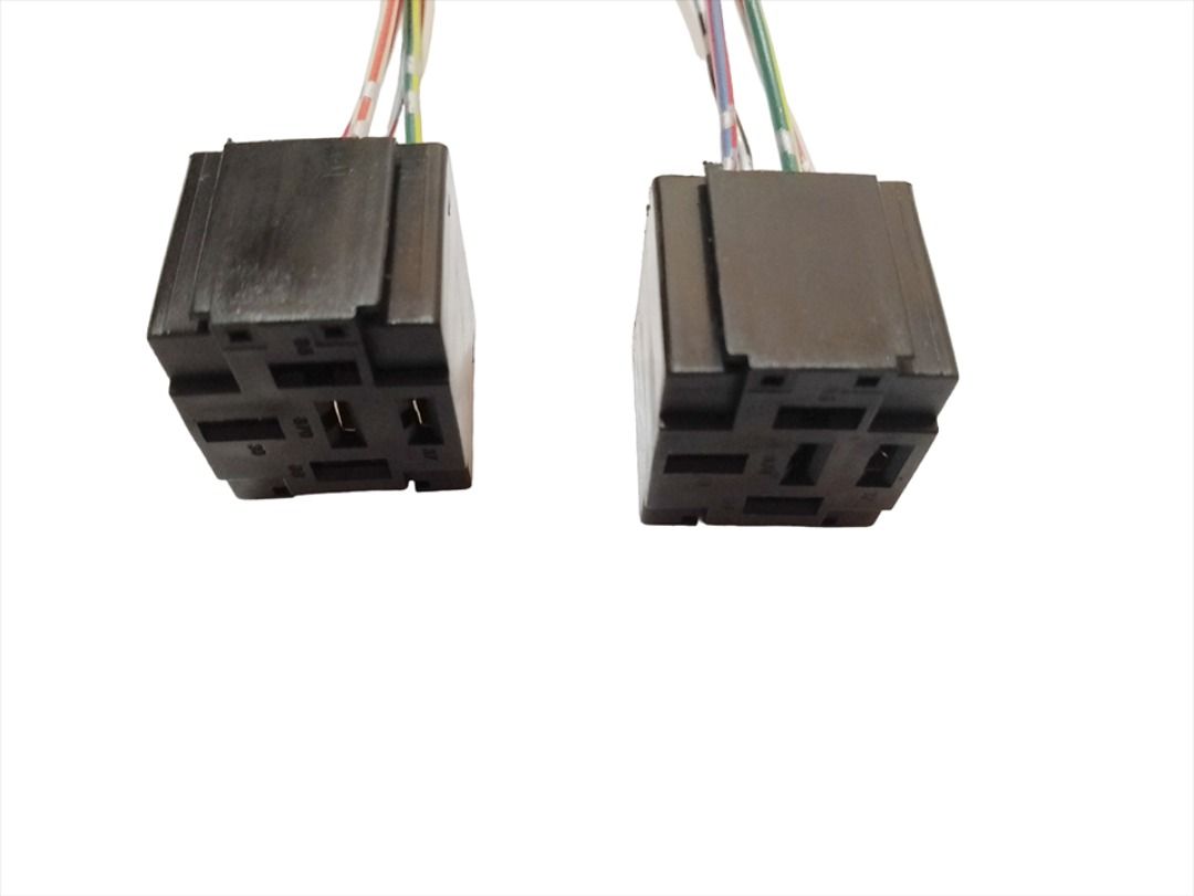 BOSCH RELAY SOCKET with WIRES 4-PIN 5-PIN 12V SPDT, BEST FOR MOTORCYCLE ...