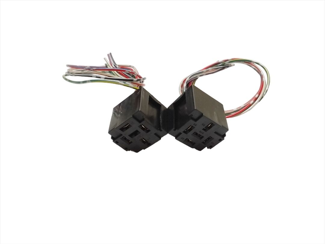BOSCH RELAY SOCKET with WIRES 4-PIN 5-PIN 12V SPDT, BEST FOR MOTORCYCLE ...