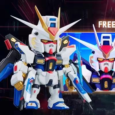 [BRAND NEW! QMSV] QMSV MINI SEED STRIKE FREEDOM GUNDAM AND INFINITY ...