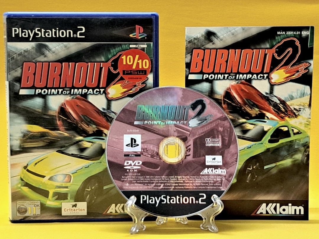 🔥BURNOUT 2 POINT OF IMPACT🔥 PS2, Video Gaming, Video Games, PlayStation ...