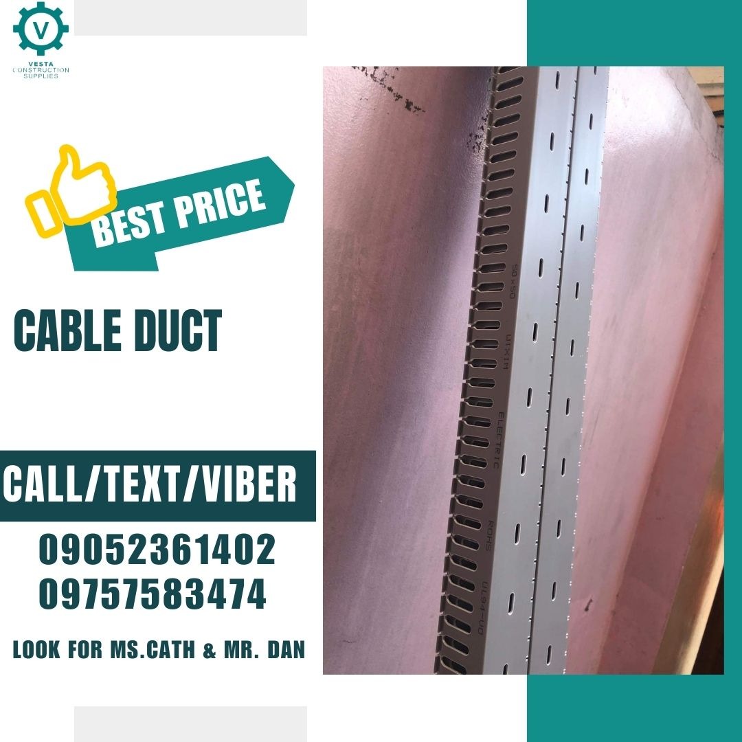 CABLE DUCT, Commercial & Industrial, Industrial Equipment on Carousell