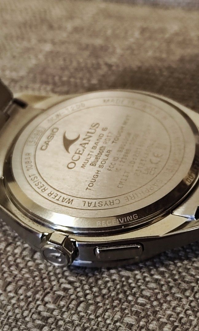 Casio Oceanus T200, Men's Fashion, Watches & Accessories, Watches on ...