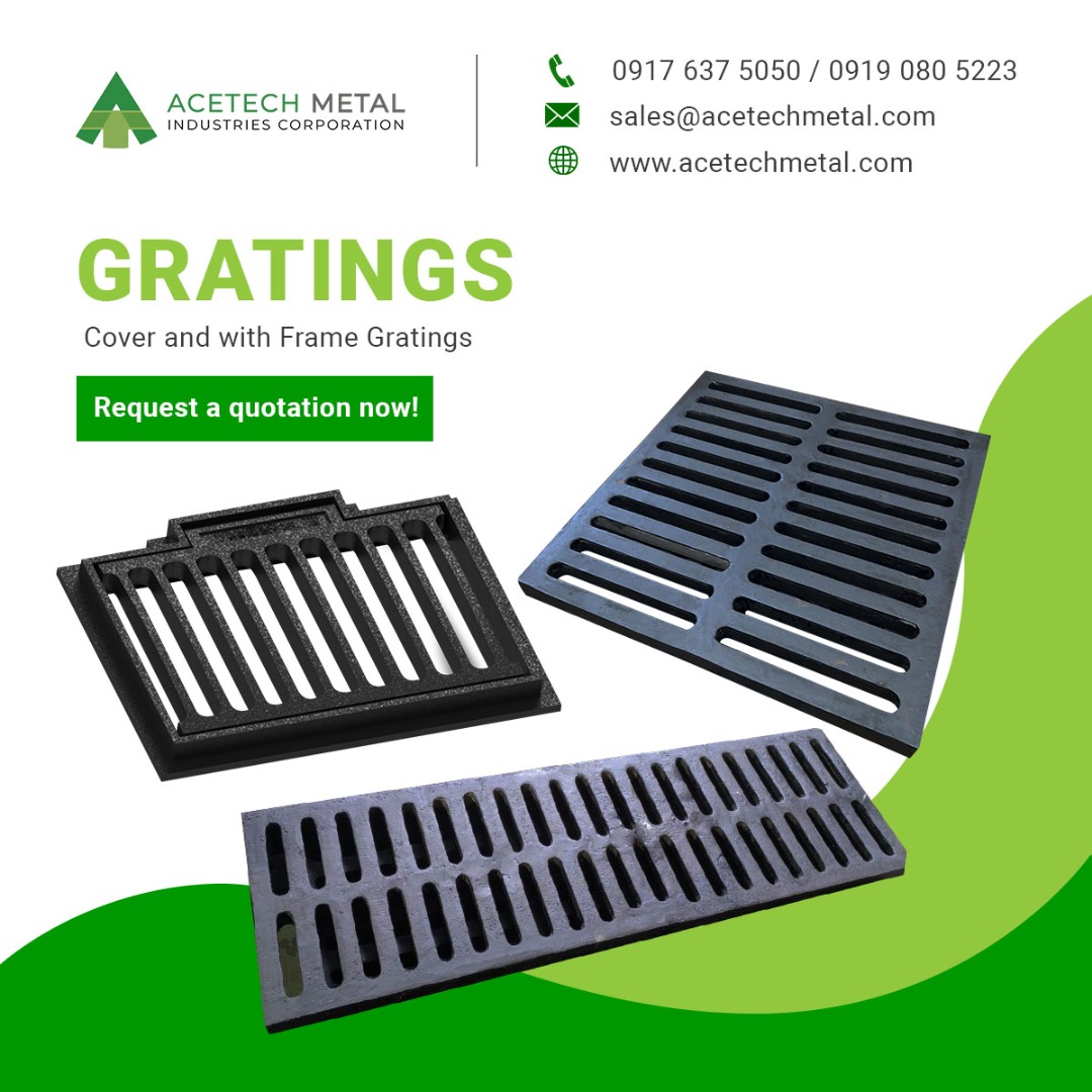 Cast Iron Gratings / Trench Gratings / Catch Basin, Commercial ...