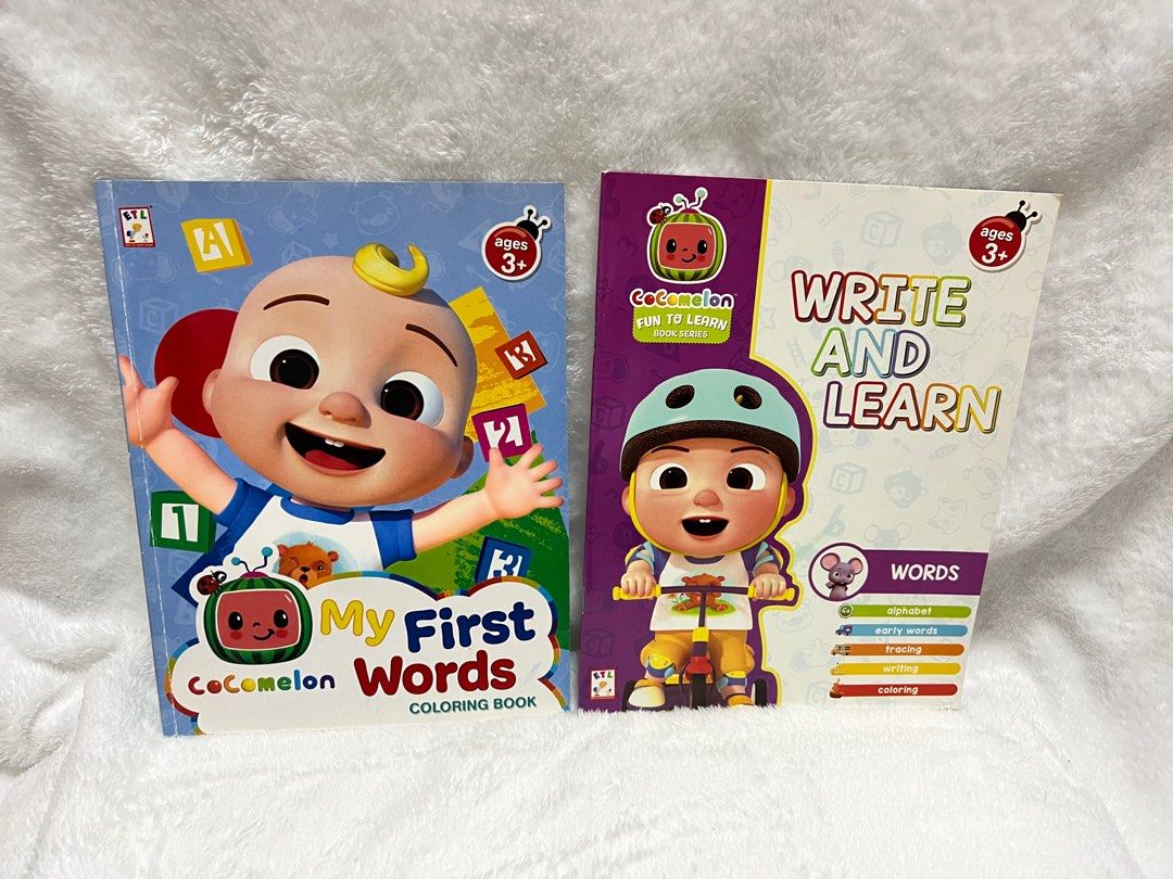 Cocomelon Activity Books Bundle, Hobbies & Toys, Books & Magazines ...