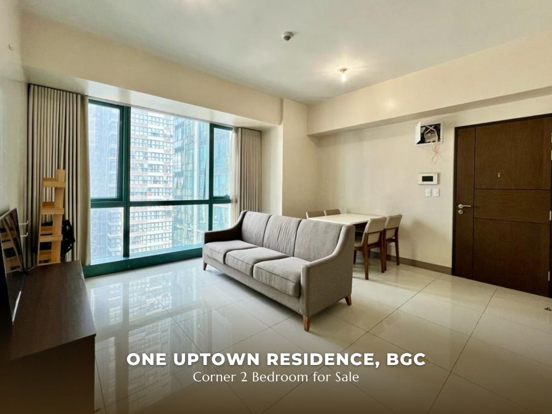 Corner 2BR One Uptown Residence BGC for Sale, Property, For Sale ...