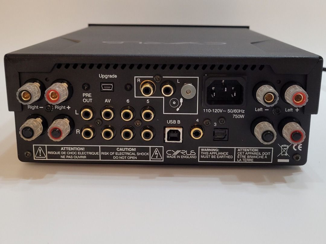 Cyrus ONE HD Integrated Amplifier with Built-in DAC/ Headphone amp and ...