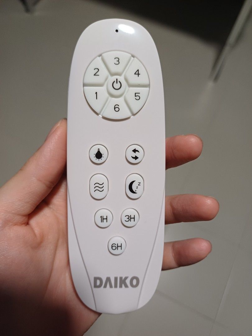 Daiko Ceiling Fan 56", Furniture & Home Living, Lighting & Fans, Fans ...