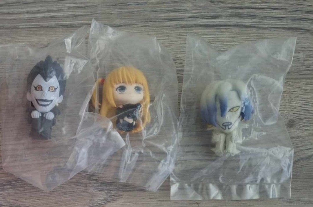 Death Note Ryuk, Mika & Rem Figure Set, J-Pop on Carousell