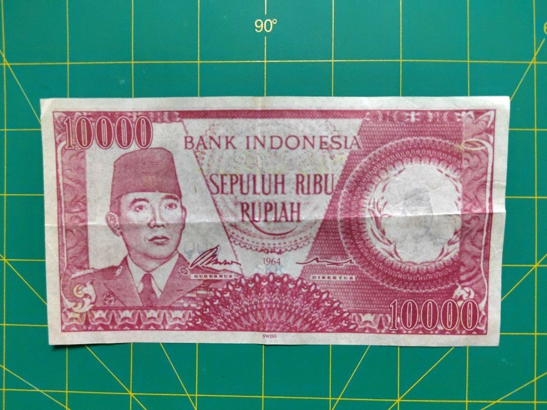 Duit rupiah red color, Hobbies & Toys, Collectibles & Memorabilia ...