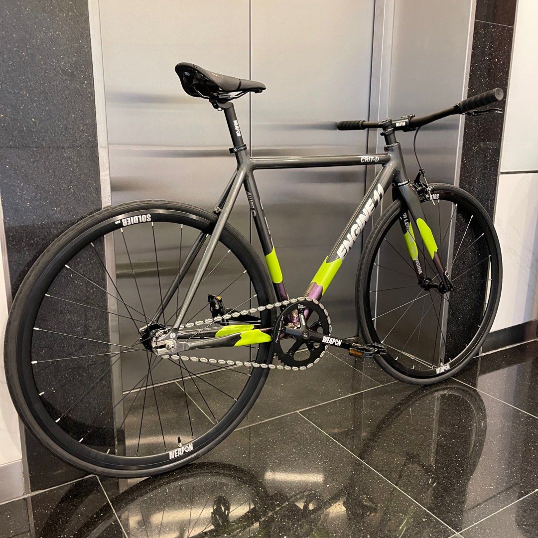 Engine 11 fixie bike/frame set $990/complete bike$1421/alloy bike ...