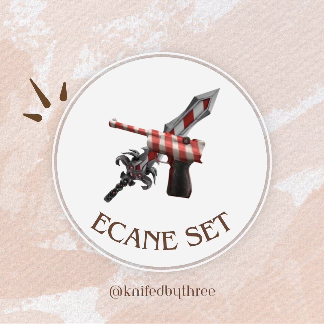 ETERNALCANE SET ROBLOX MM2, Video Gaming, Gaming Accessories, In-Game ...