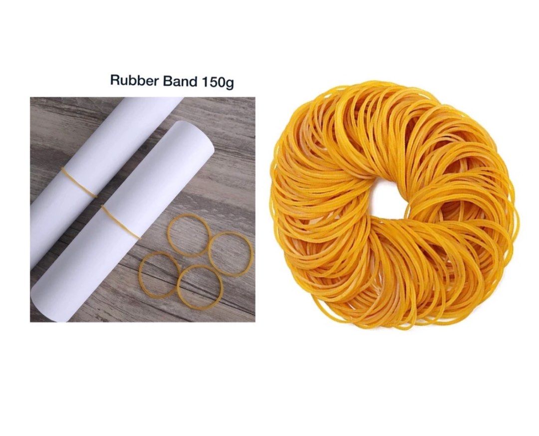 (FOREVER PREMIUM) Rubber Band Elastic Packing Quality 150g, Hobbies ...