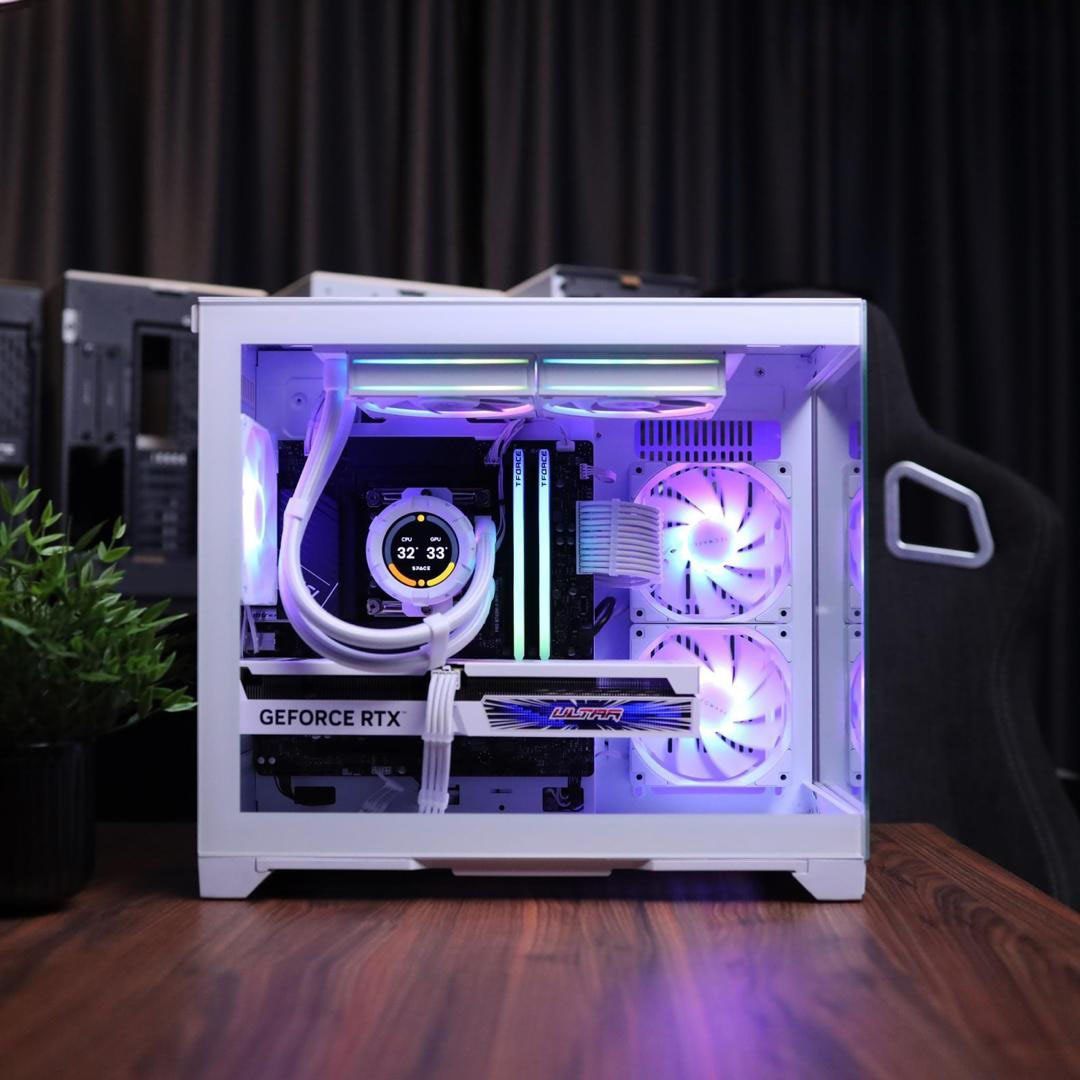 # PCU LEGACY / White Build Custom PC / Intel i5-12400F / Nvidia RTX ...
