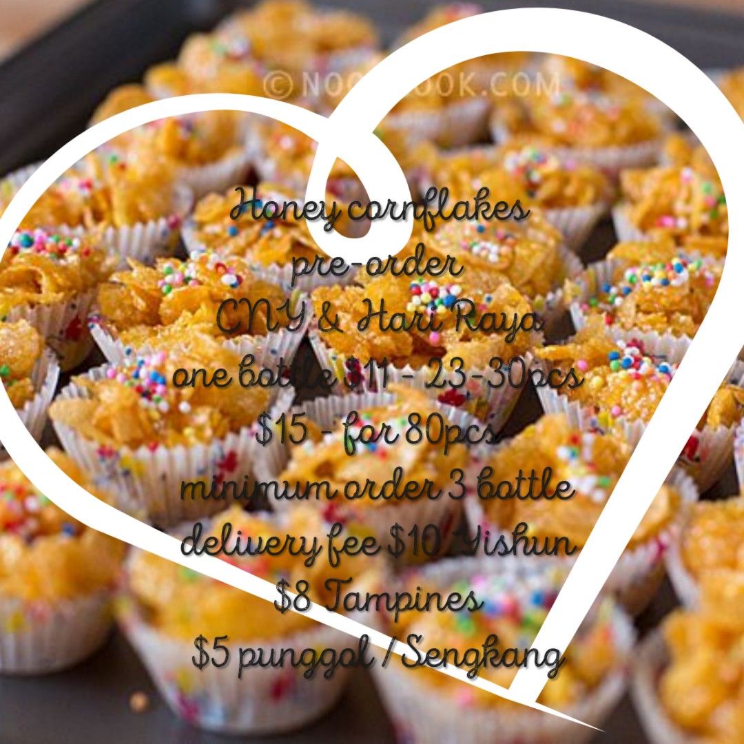 Honey Cornflakes, Food & Drinks, Homemade Bakes on Carousell