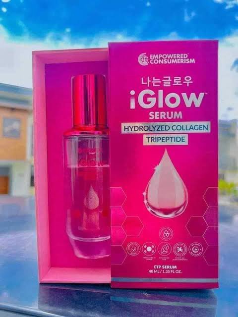 iglow serum collagen aim global, Beauty & Personal Care, Face, Face ...