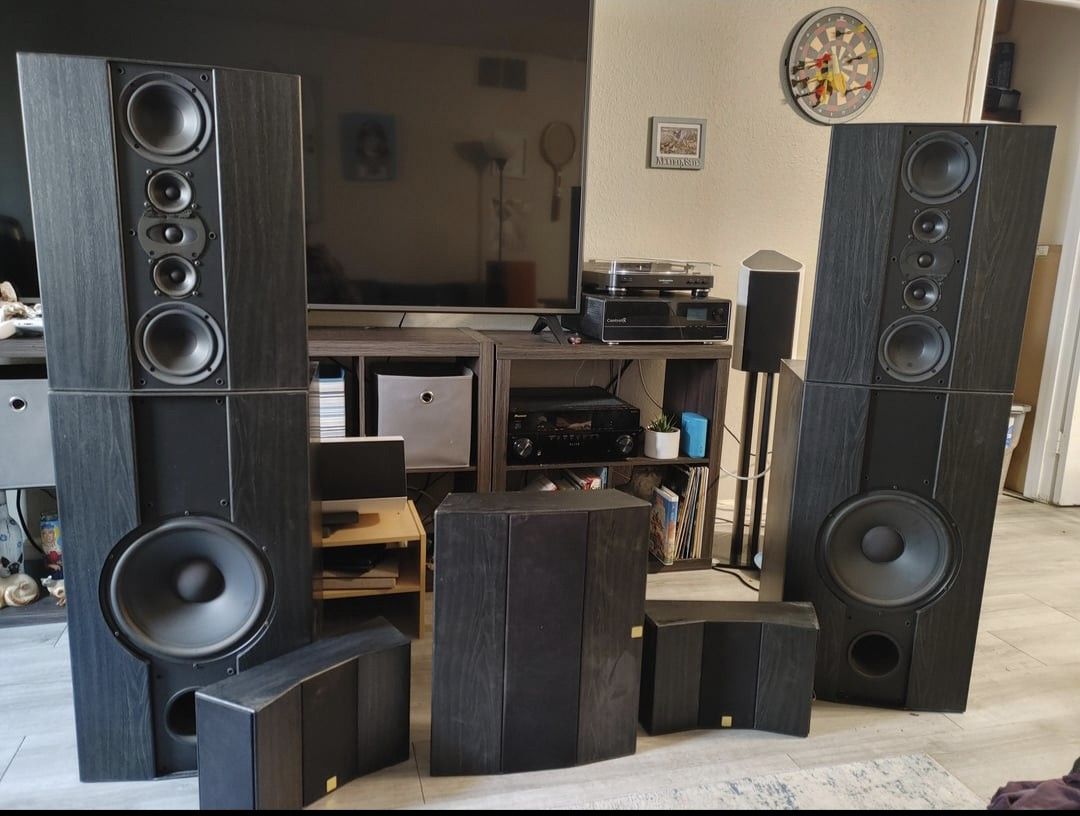 Jamo ONE THX認證 5.2聲道 12吋低音 家庭劇院喇叭, 耳機及錄音音訊設備, Soundbar、揚聲器、藍牙喇叭、耳擴在旋轉拍賣