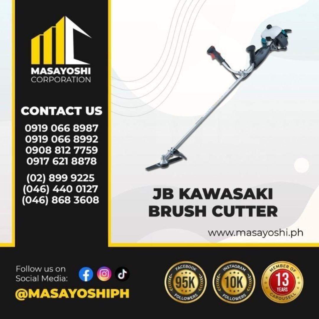 JB Kawasaki Brush Cutter RBC-411 | Cutter | Brush Cutter | Grass Cutter | Garden Equipment ...