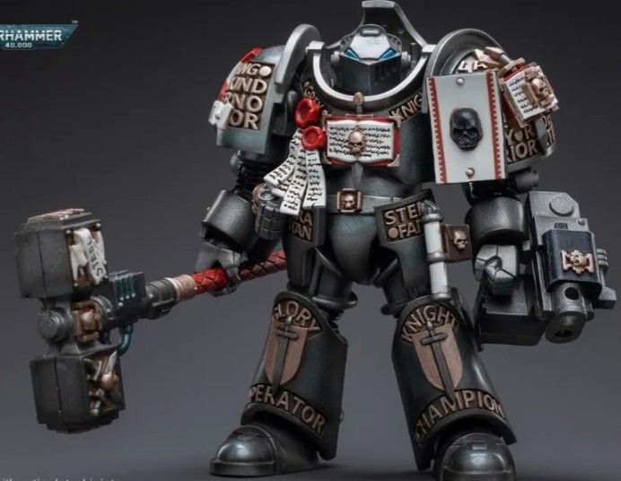 Joytoy 暗源 - Scale 1/18 - Warhammer 40000 - Grey Knights - Terminator Caddon Vibova, 興趣及遊戲, 玩具 ...