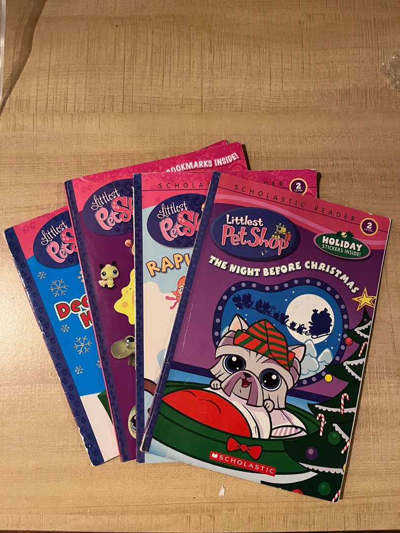 Littlest Pet Shop Story Books and Activity book bundle, Hobbies & Toys ...
