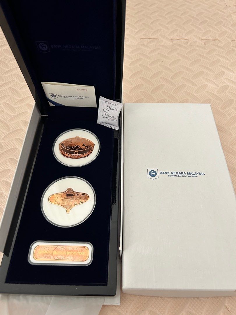 [FREE 50th jubli emas coin] Malaysia Commemorative Proof Coin (50th anniversary) wau gasing ...