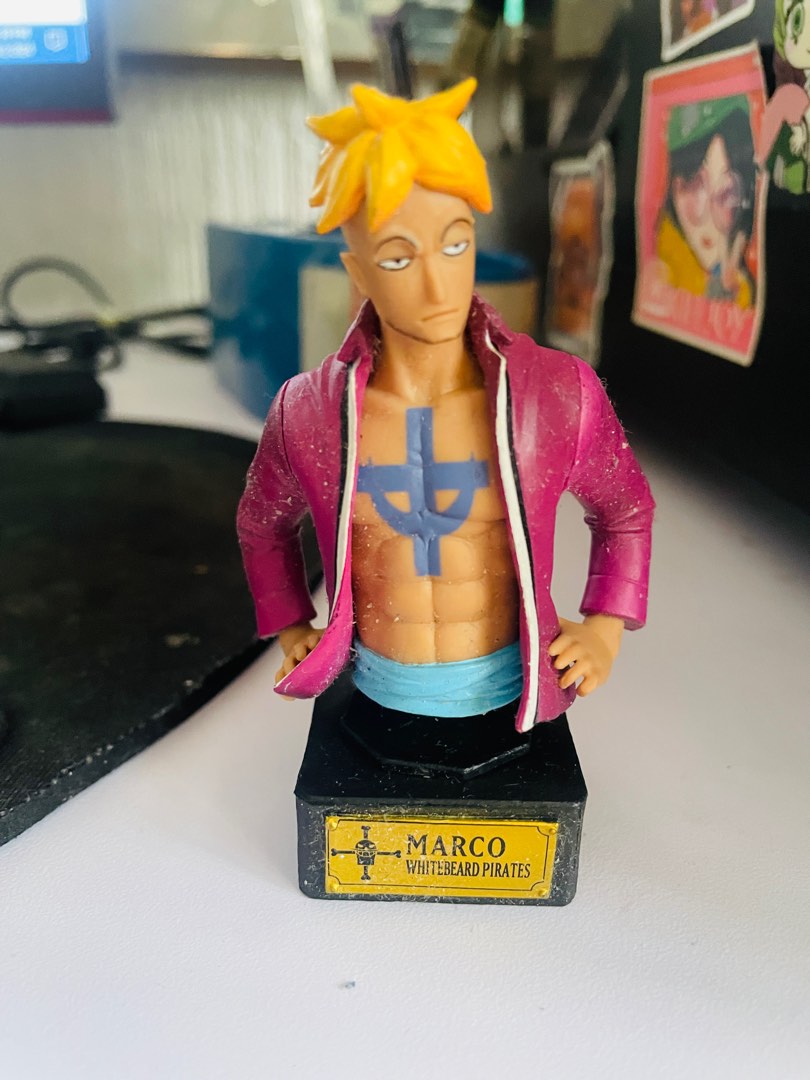 Marco onepiece figure rare, Hobbies & Toys, Toys & Games on Carousell