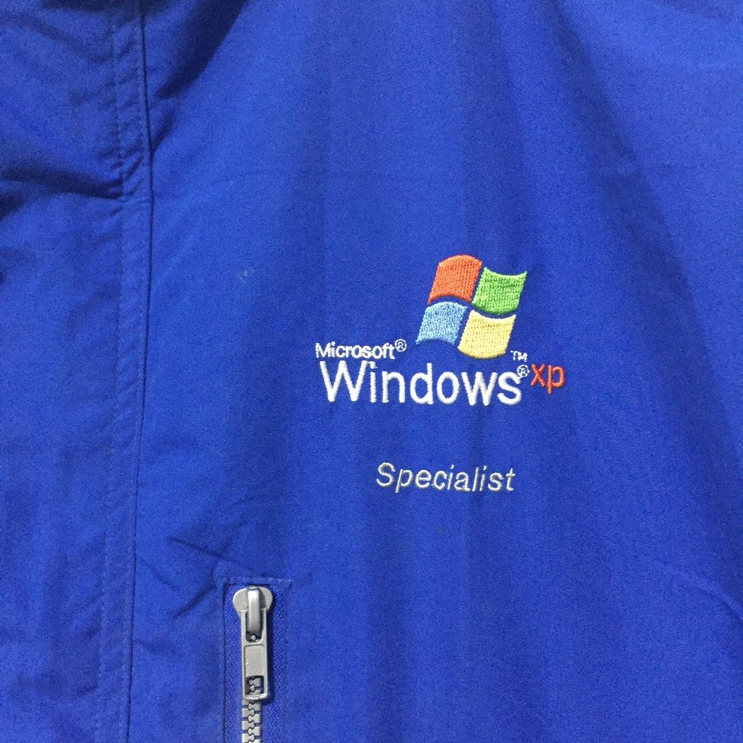 Microsoft Windows XP Specialist Vest Uniform, Men's Fashion, Activewear ...