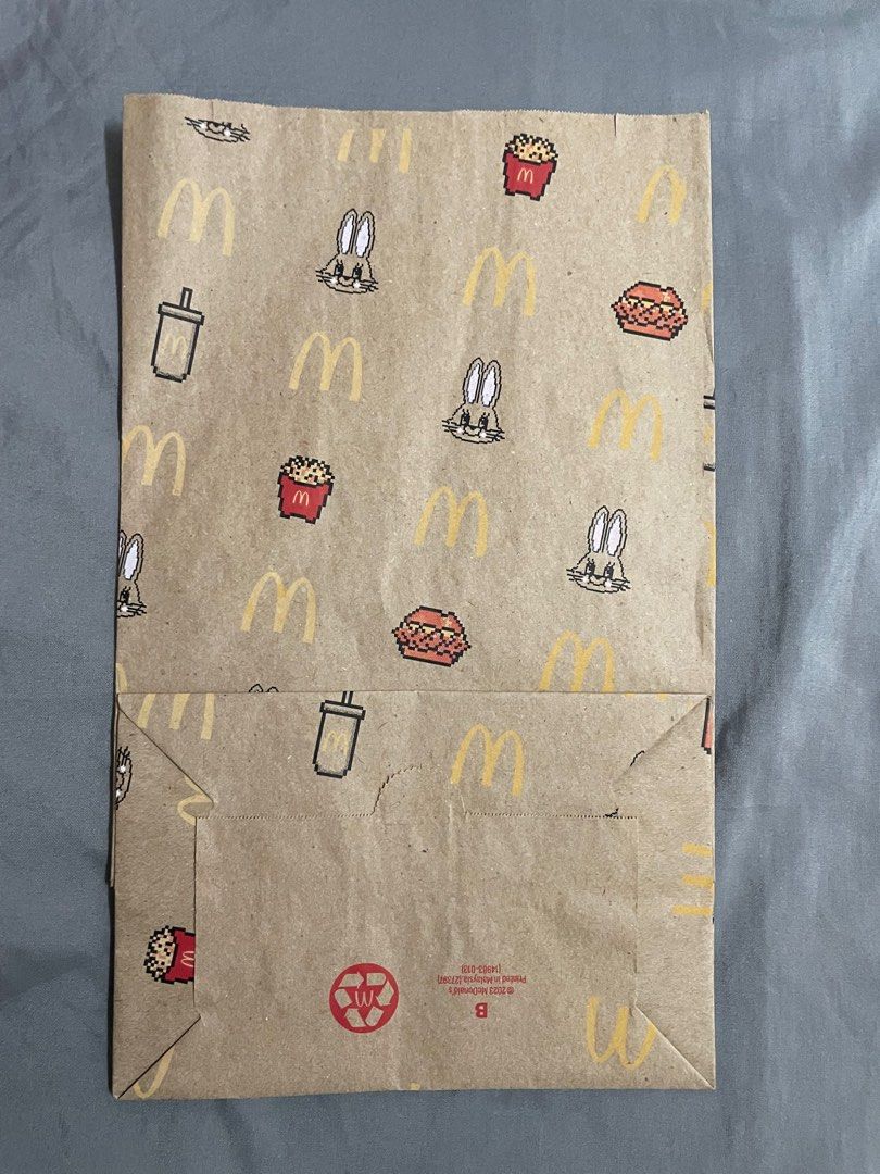 New Jeans x Mcd Paperbag, Hobbies & Toys, Collectibles & Memorabilia, K ...