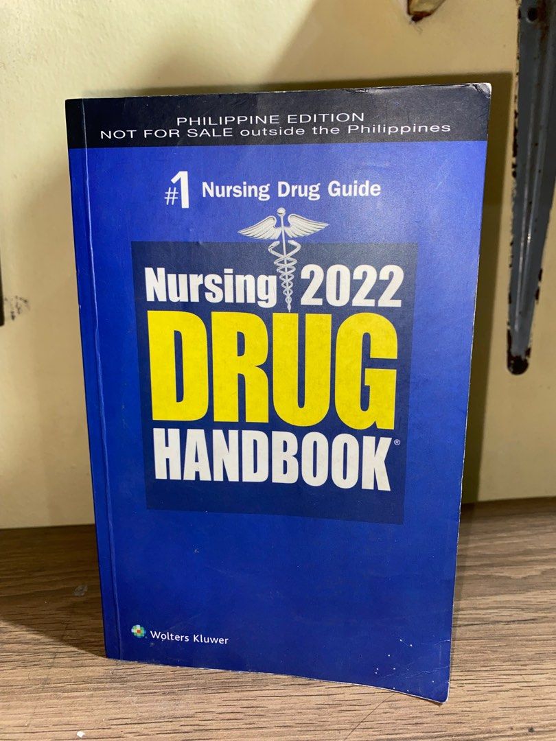 Nursing Drug Handbook 2022, Hobbies & Toys, Books & Magazines, Textbooks on Carousell